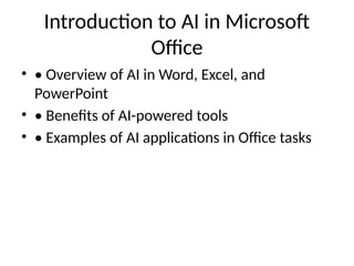 Using AI in MS Office - Step By Step.pptx