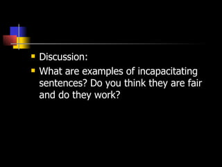 Aims Of Sentencing | PPT