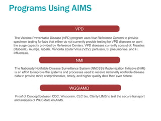 AIMS Overview for the Quest ELR Project | PPTX