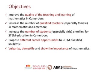 African Institute for Mathematical Sciences | PPT