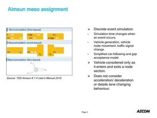 Aimsun saturadion flow rate calibration | PPTX