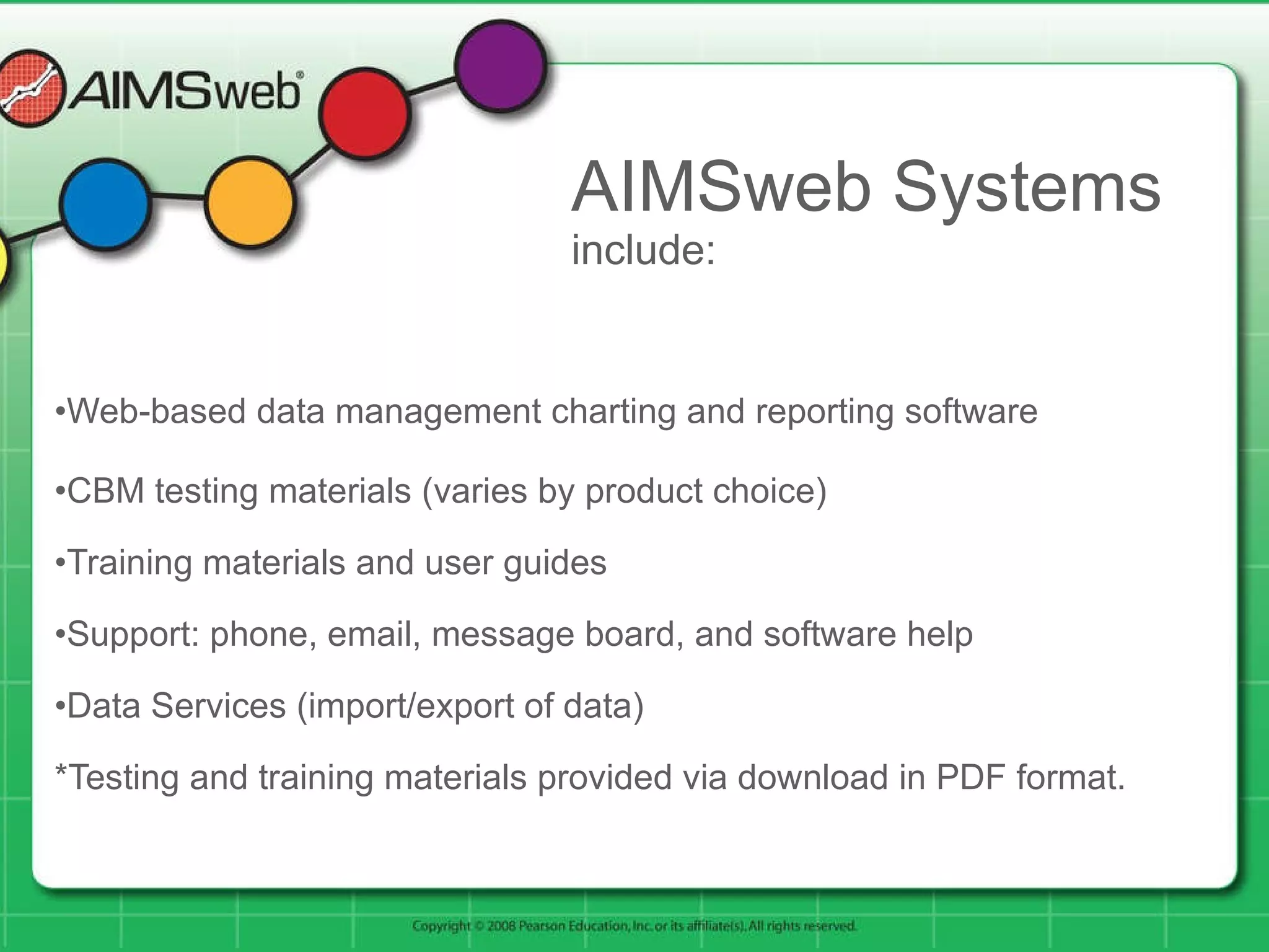 Aimsweb ppt | PPT