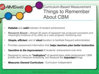 Aimsweb ppt | PPT