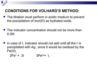 Volhard`s Method | PPT