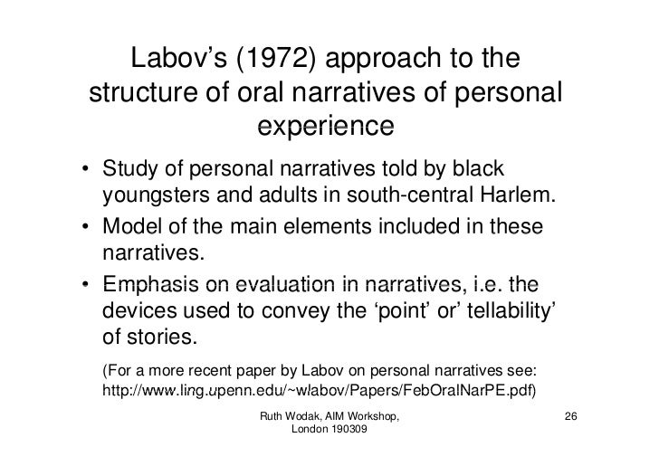 Aim Workshop Wodak Narratives190309