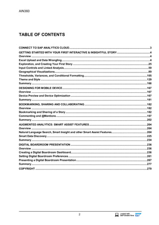 SAC AIN360_compound MASTERING SAP SAC TOOL | PDF