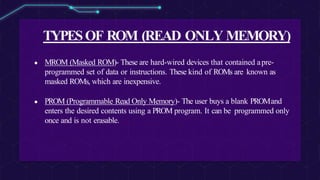 Aina IT about computer memory and relate | PPT | Free Download