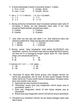 Ainamulyana.blogspot.com matematika kelas 7 k13 | PDF