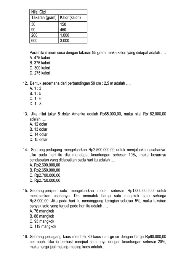 Ainamulyana.blogspot.com matematika kelas 7 k13 | PDF
