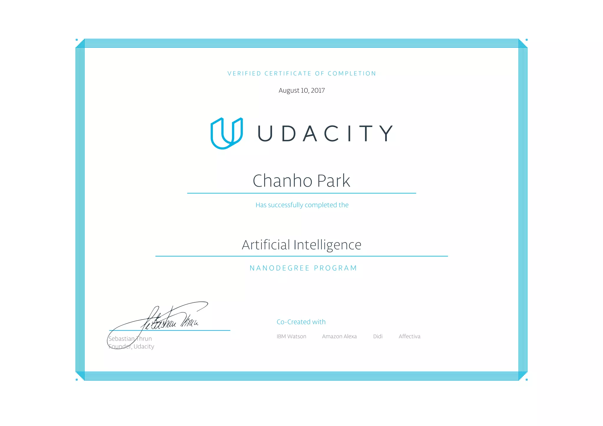 Artificial Intelligence Nanodegree | PPT