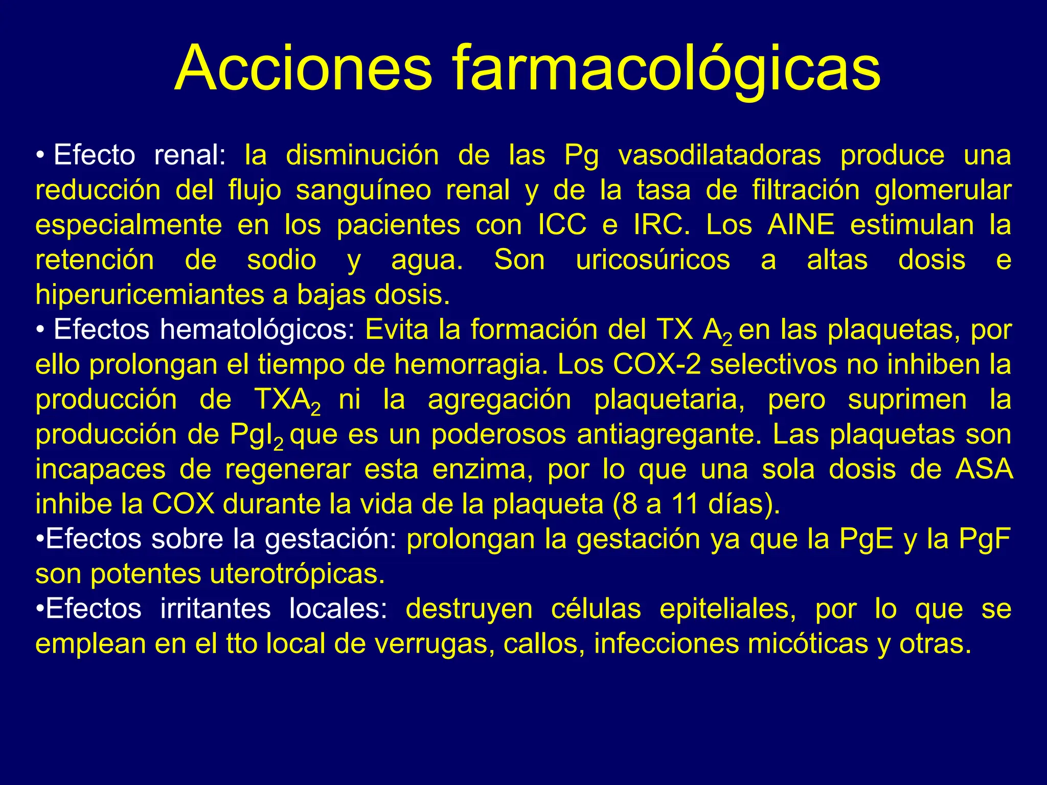 AINE.ppt principales medicamentos de los aines | PPT | Pharmaceutical ...