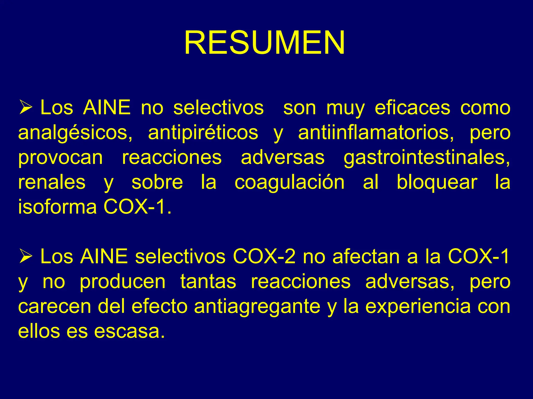 AINE.ppt principales medicamentos de los aines | PPT | Pharmaceutical ...