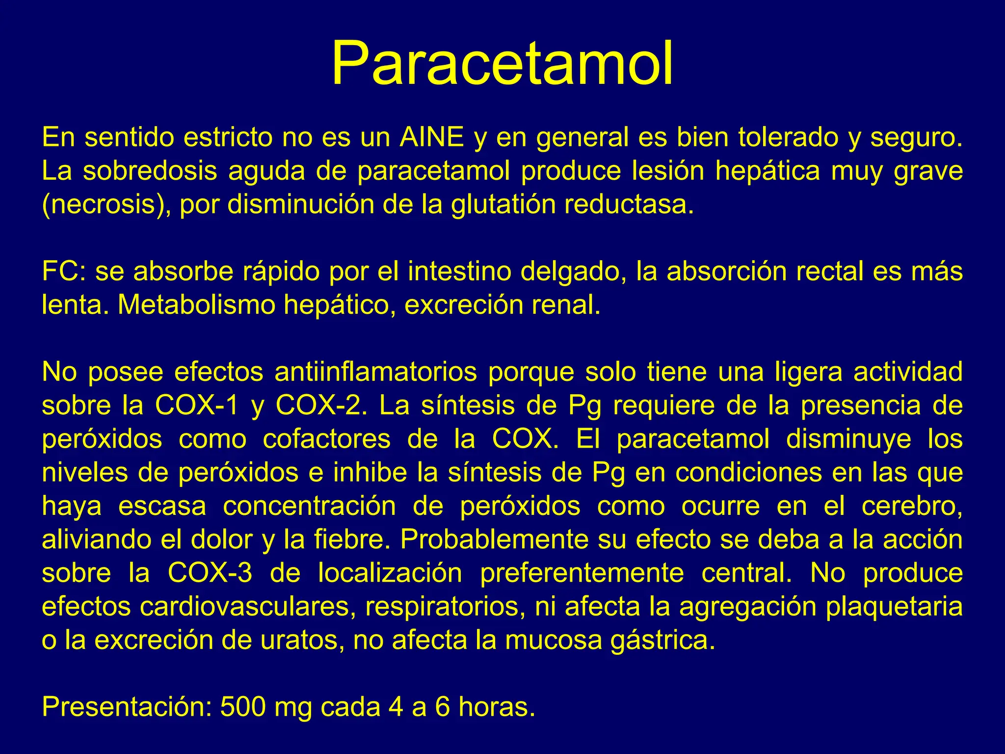 AINE.ppt principales medicamentos de los aines | PPT | Pharmaceutical ...