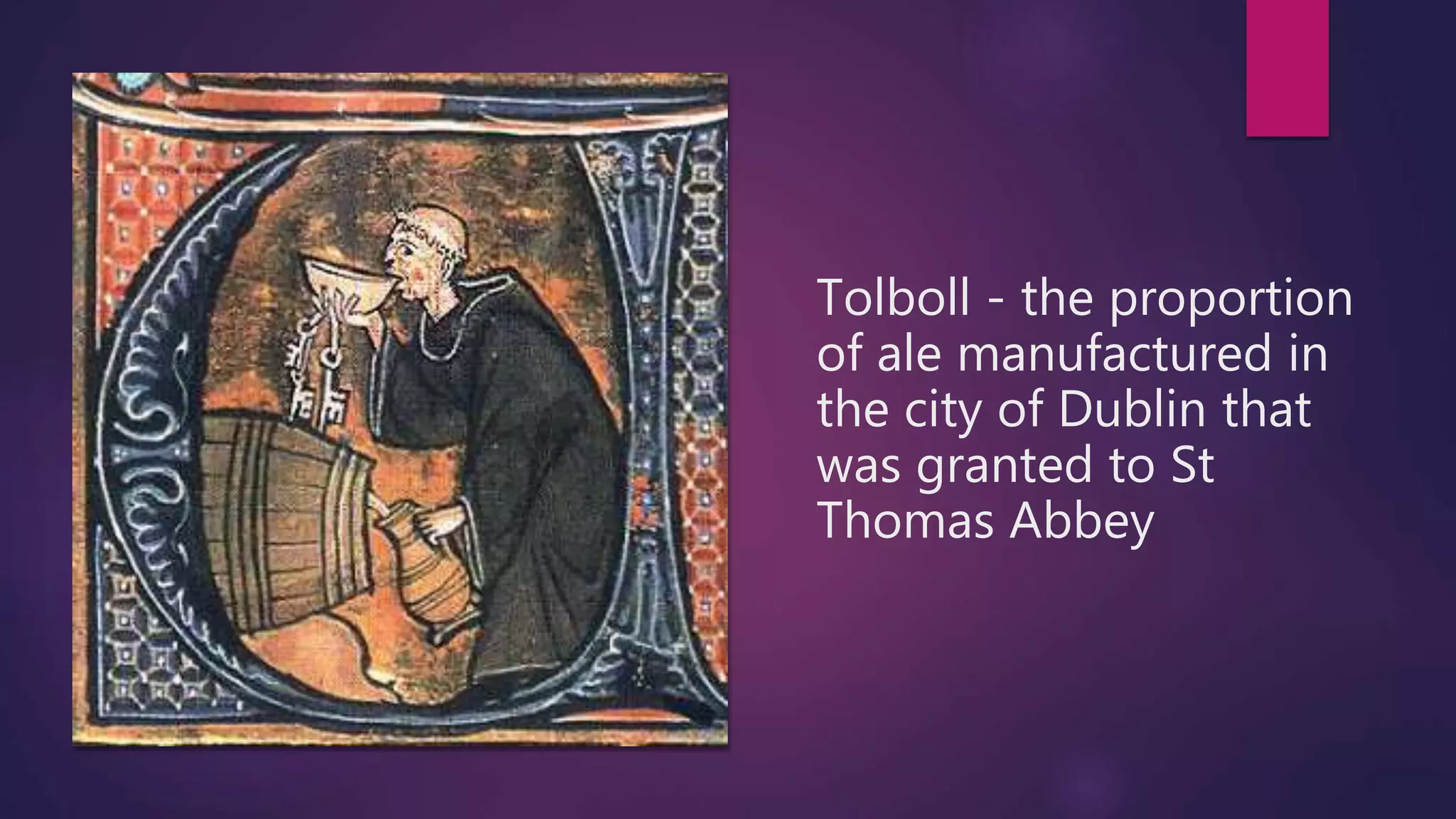 Áine Foley. St Thomas’ Abbey and the City of Dublin in the late ...