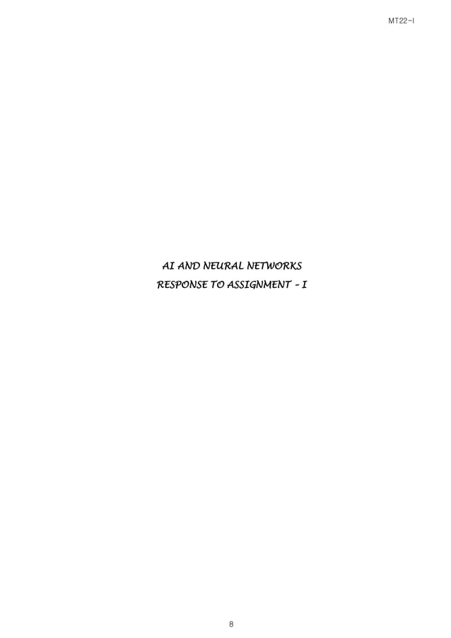 MTech - AI_NeuralNetworks_Assignment | PDF