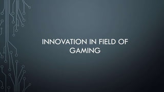 Innovation in field of computer science and communication | PPT