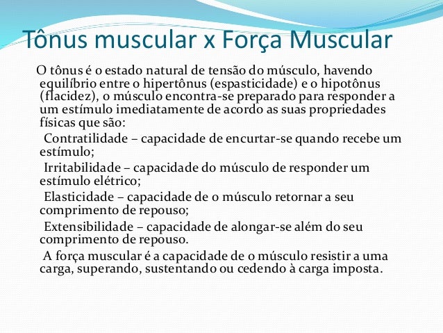 A interferência da alteração de tônus sobre a reabilitação fisioterap…