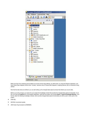 A introduction to oracle data integrator | DOCX