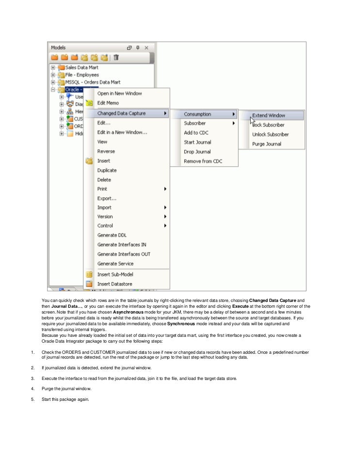 A Introduction To Oracle Data Integrator