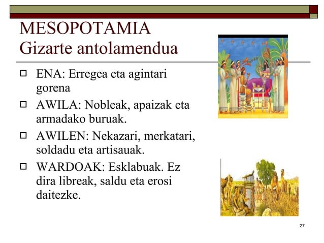 6 gaia Mesopotamia eta Egipto | PPT