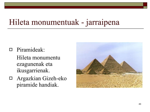 6 gaia Mesopotamia eta Egipto | PPT