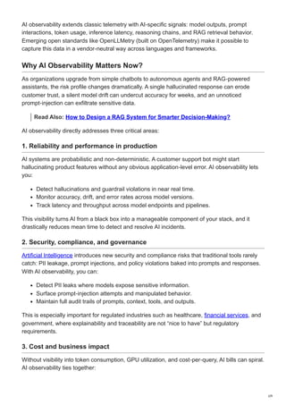 AI Observability 101: How To Make Your AI Systems Measurable, Reliable ...