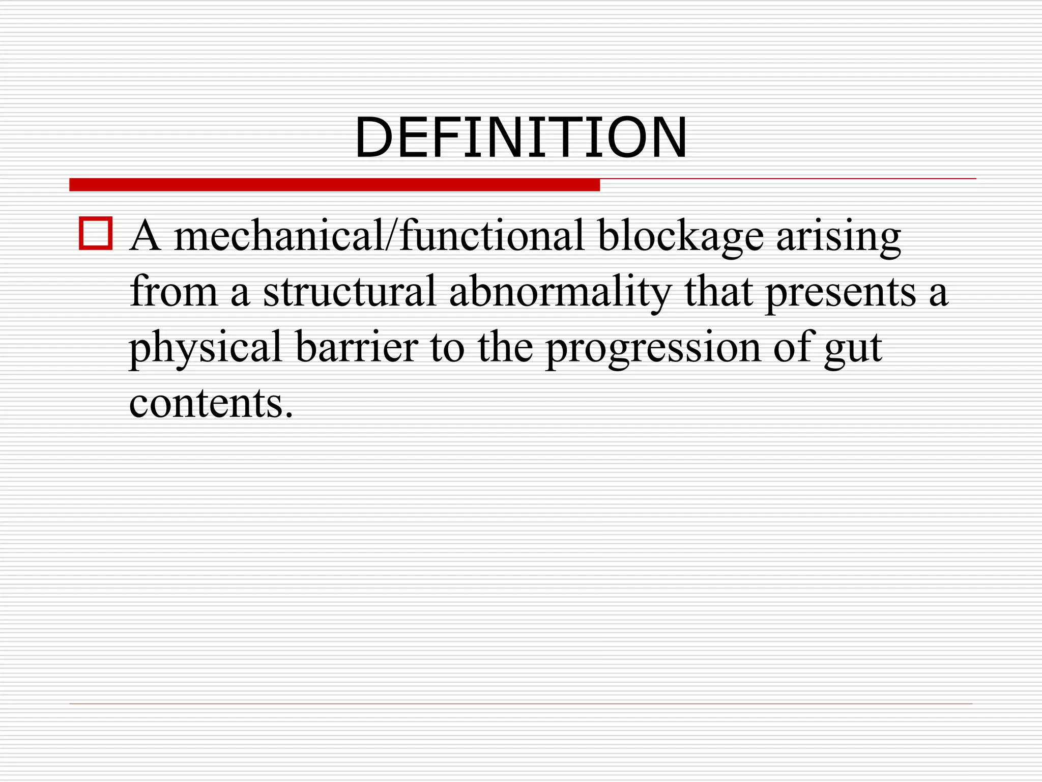anaesthesia & management in Acute intestinal obstruction | PPTX