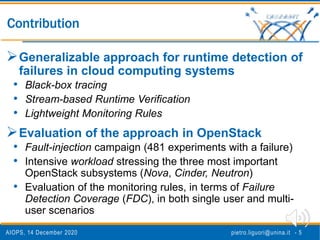 Towards Runtime Verification via Event Stream Processing in Cloud Computing Infrastructures | PPT