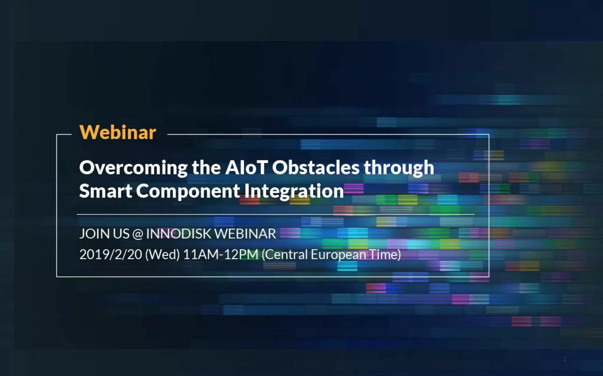 Overcoming the AIoT Obstacles through Smart Component Integration | PPT