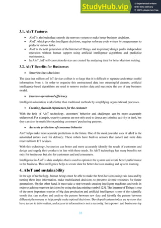 AIoT-Based Sustainable Smart Supply Chain Framework | PDF