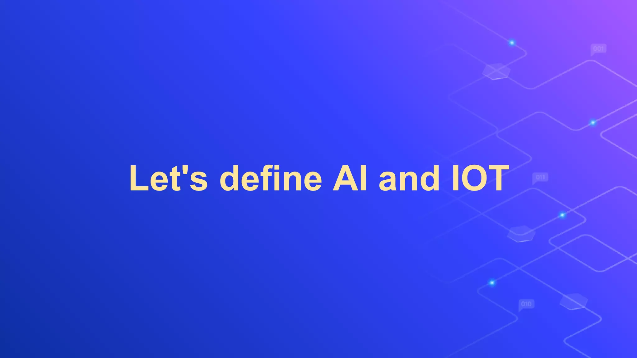 Artificial intelligence of things(AIoT): What is AIoT: AIoT applications | PPTX