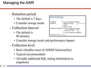 Analyzing and Interpreting AWR | PDF