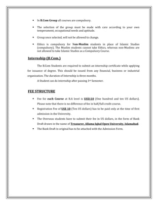 AIOU overseas prospectus for admissions spring 2014 (aioupk.com) | PDF
