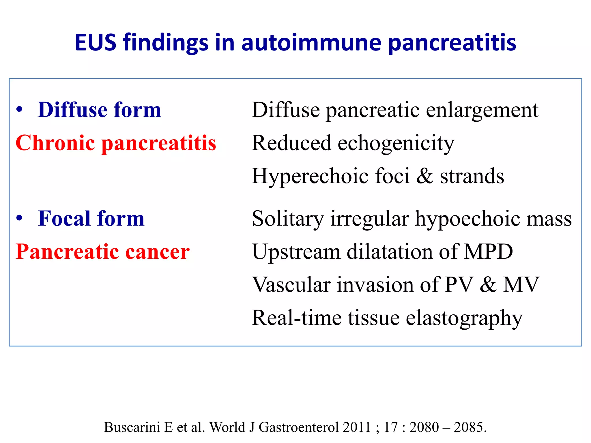 Autoimmune pancreatitis | PPTX