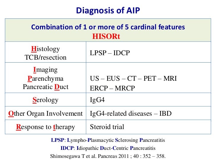 Autoimmune pancreatitis