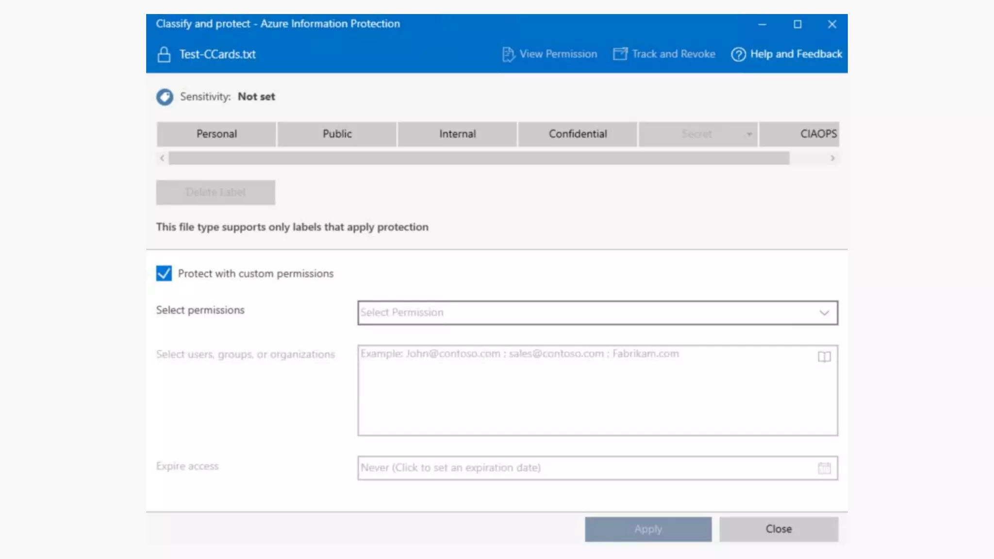Azure Information Protection | PDF