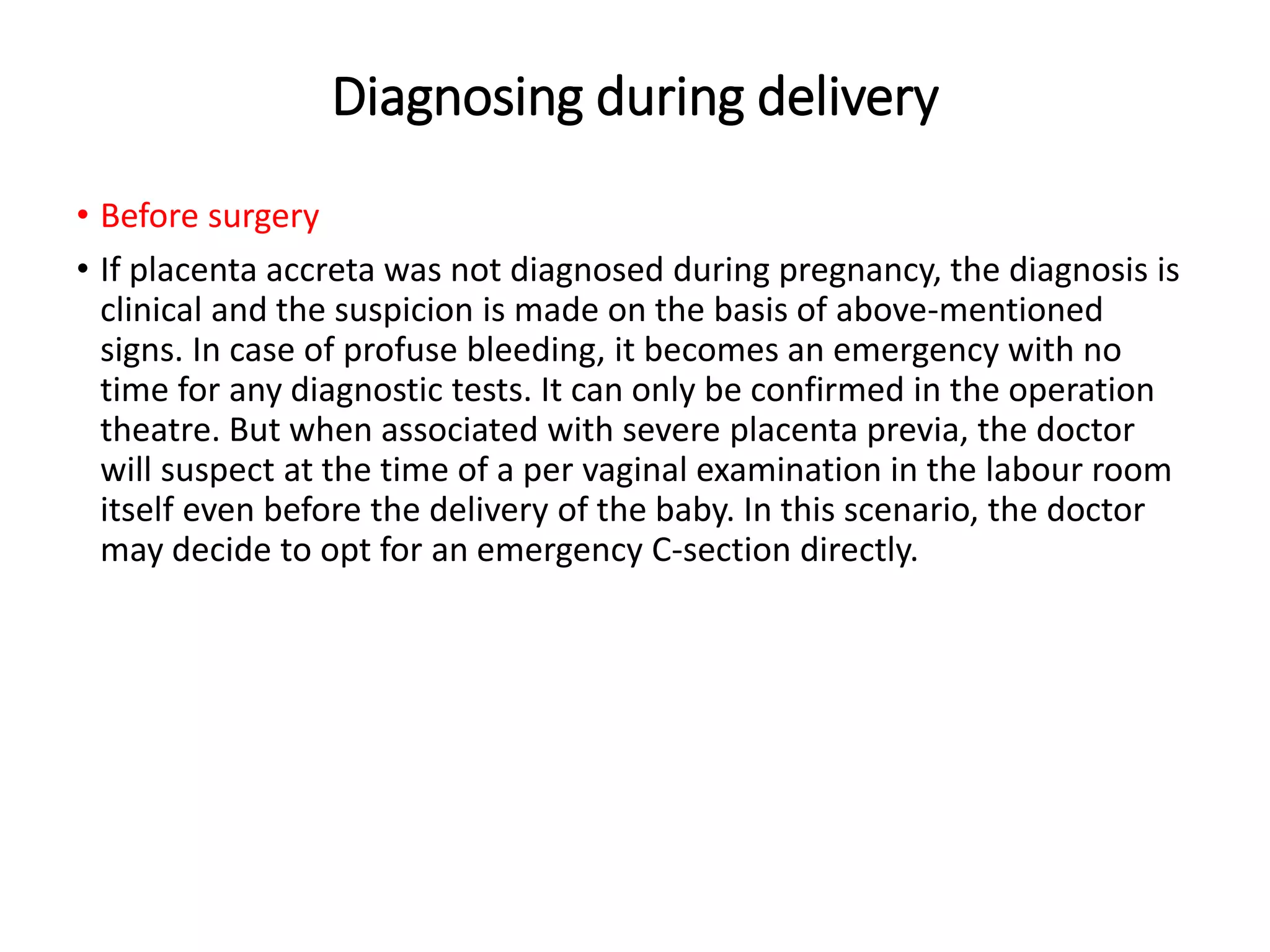 Abnormal Invasive Placenta | PPTX