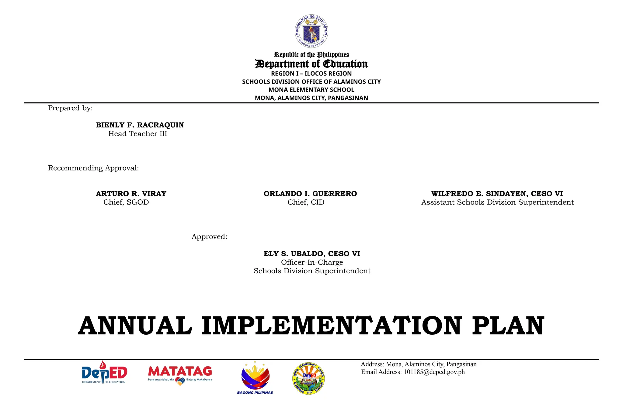 Annual Implementation Plan-2024-2025-MONA-ES-DRAFT.docx
