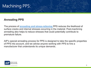 Machining PPS: A Plastics Guide | AIP Precision Machining | PPT