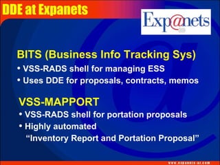 BIS and DDE In Action | PPT