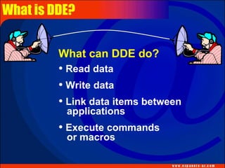 BIS and DDE In Action | PPT