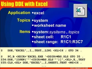 BIS and DDE In Action | PPT