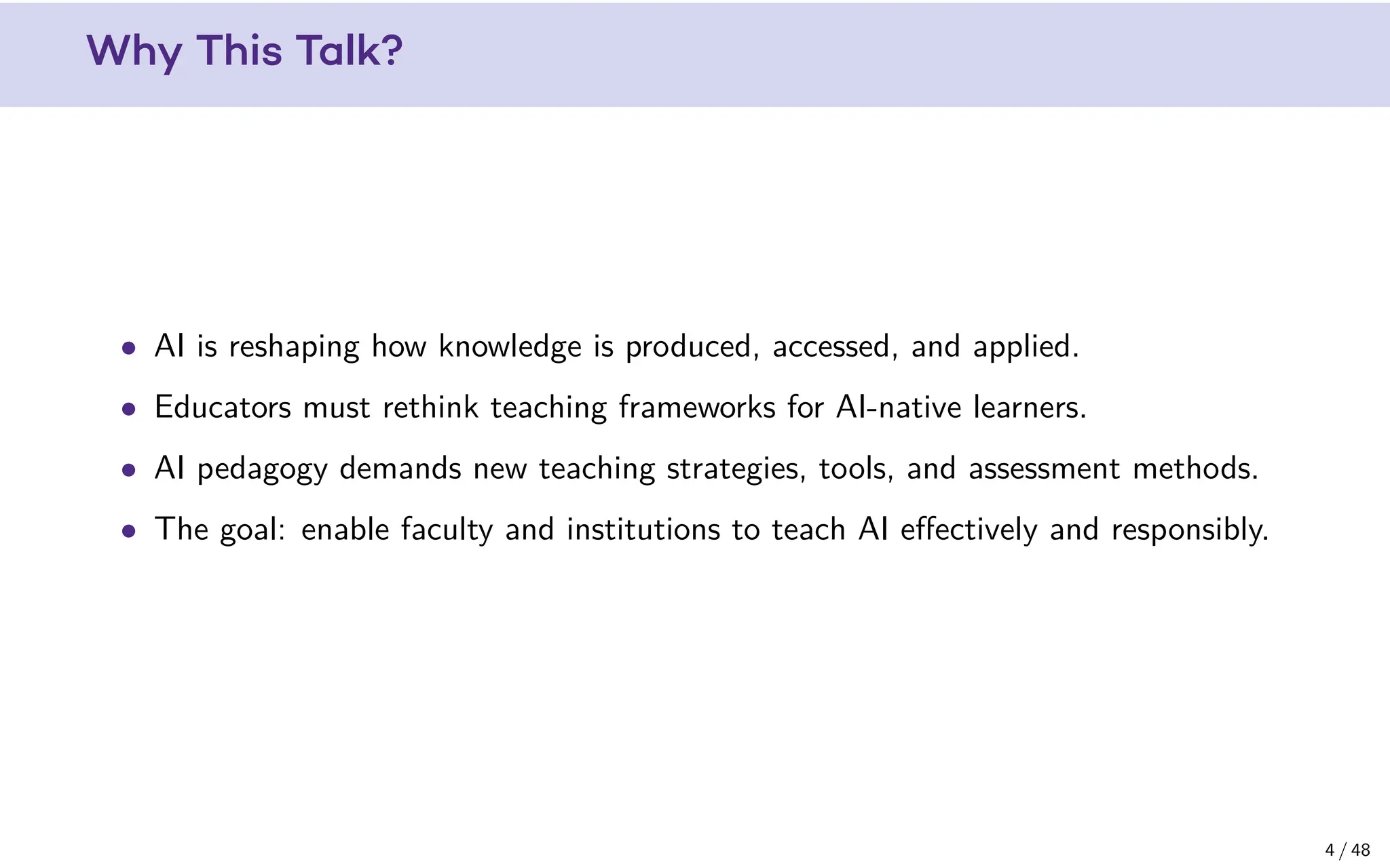 Developing AI Pedagogy: Bridging the GapBetween AI Evolution and ...