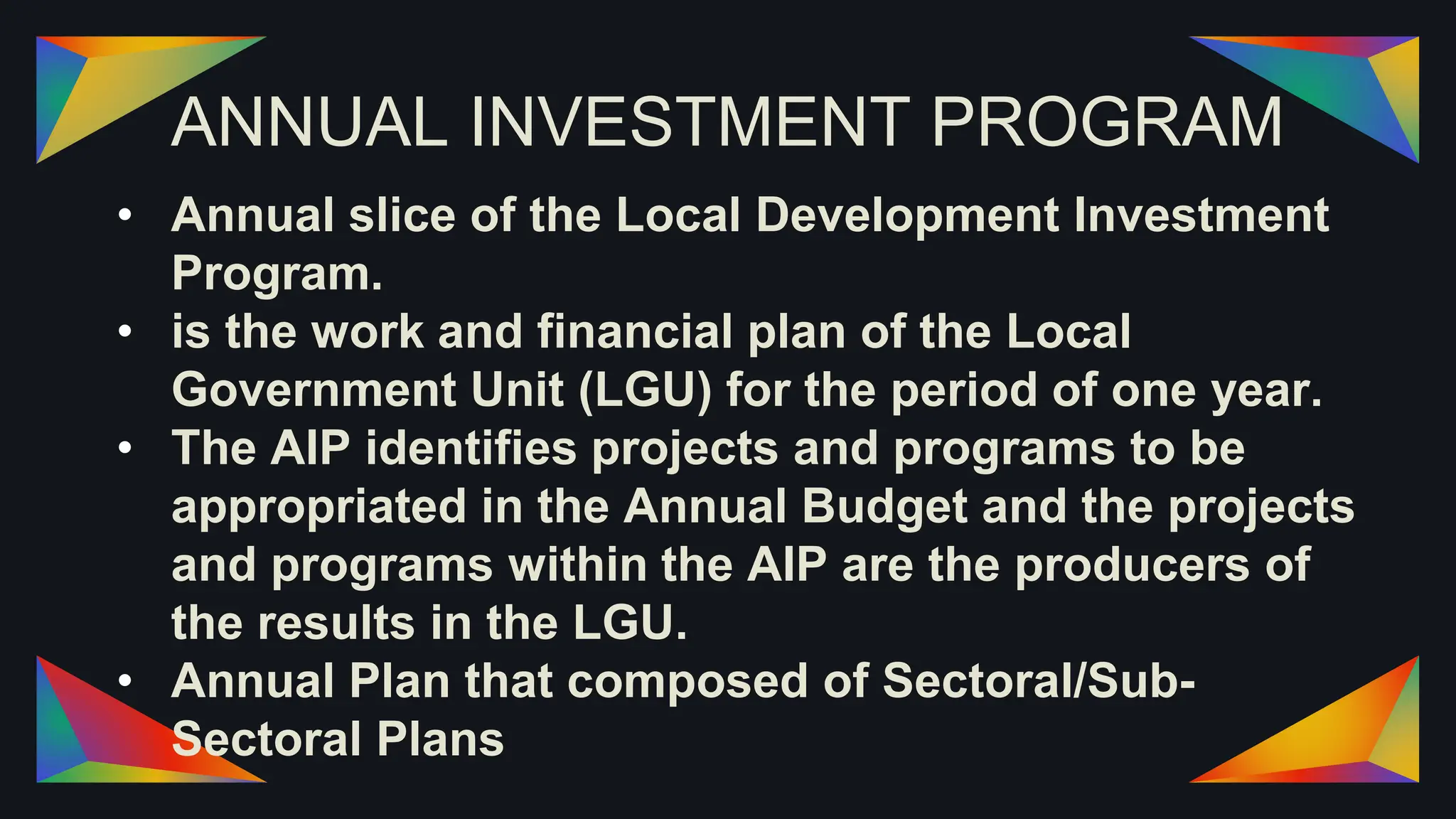 Planning Workshop on AIP Formulation.pptx