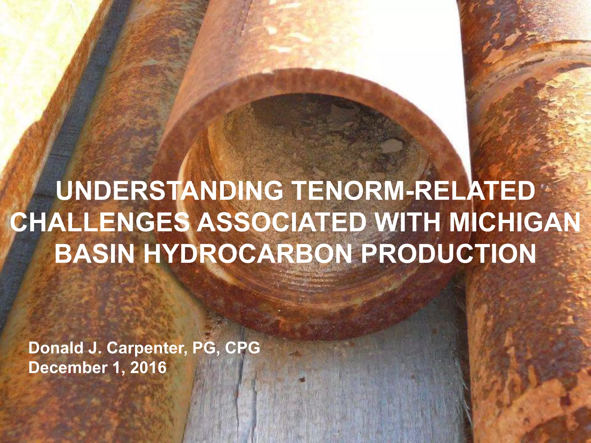 AIPG TENORM Presentation | PPTX