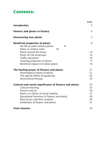 Flowers and Plants: More Than Just Beautiful | PDF