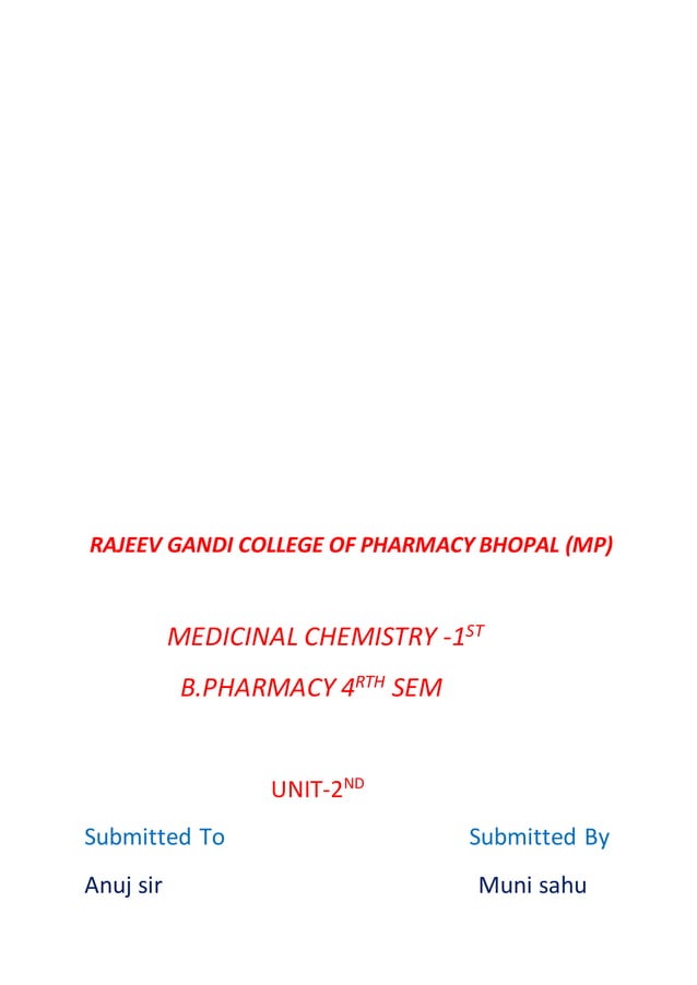 Alpha adrenergic blockers | DOCX | Chemistry | Science