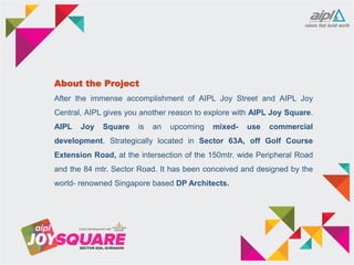 AIPL Joy Square | PDF
