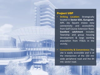 AIPL Joy Square | PDF