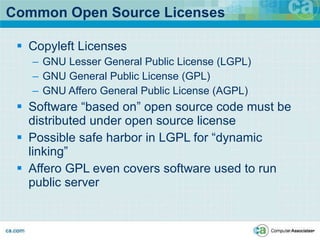 Fundamentals of Open Source Licensing | PPT